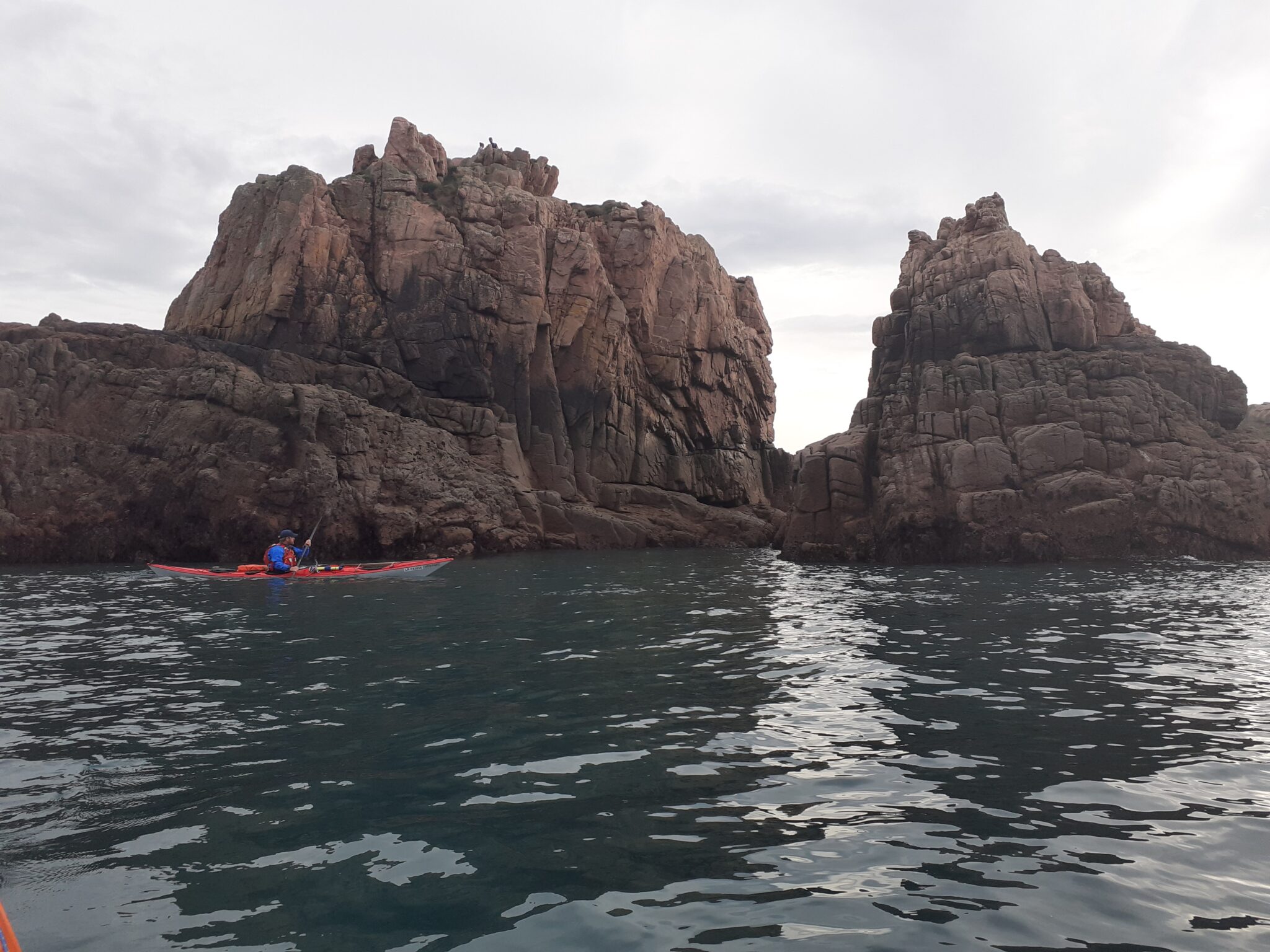 Côte de granit Rose → Kayak Océan Rochelais